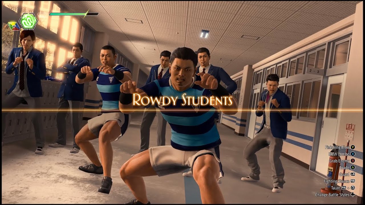 Lost Judgment - Rowdy Students Dynamic Intro - YouTube