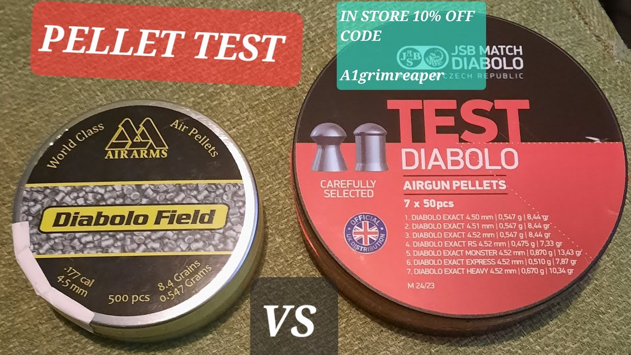 Pellet Test 177 JSB Match Diabolo Test at Petes Airgun Farm 2025 # ...