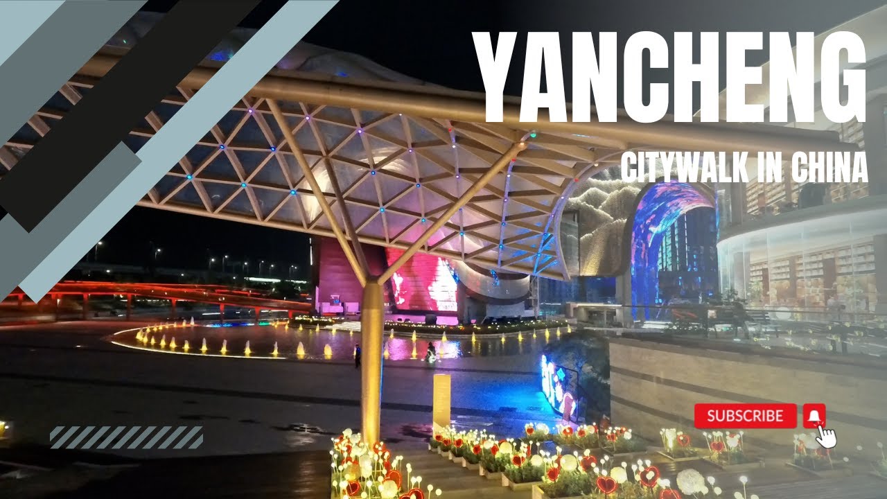 Digital Dream Town, Yancheng City, Jiangsu Province - YouTube