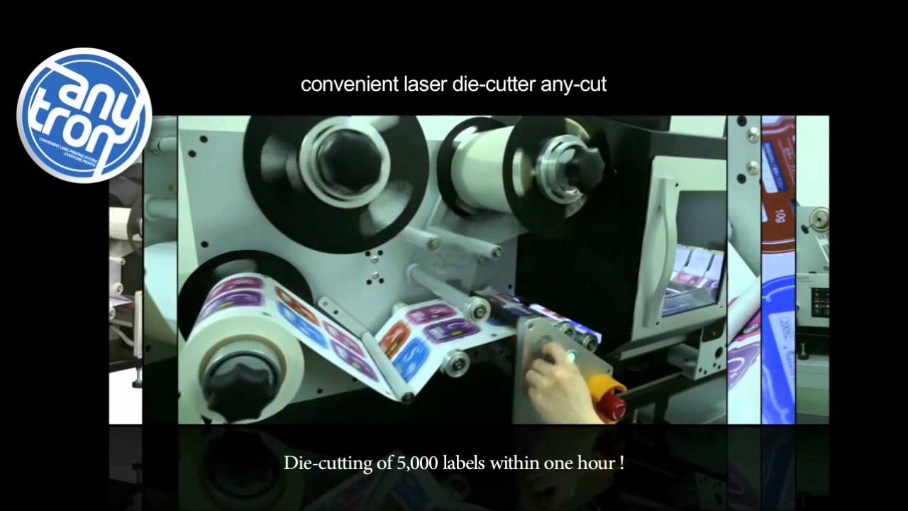 Digital Label Printing System anytron_Valloy Inc. - YouTube