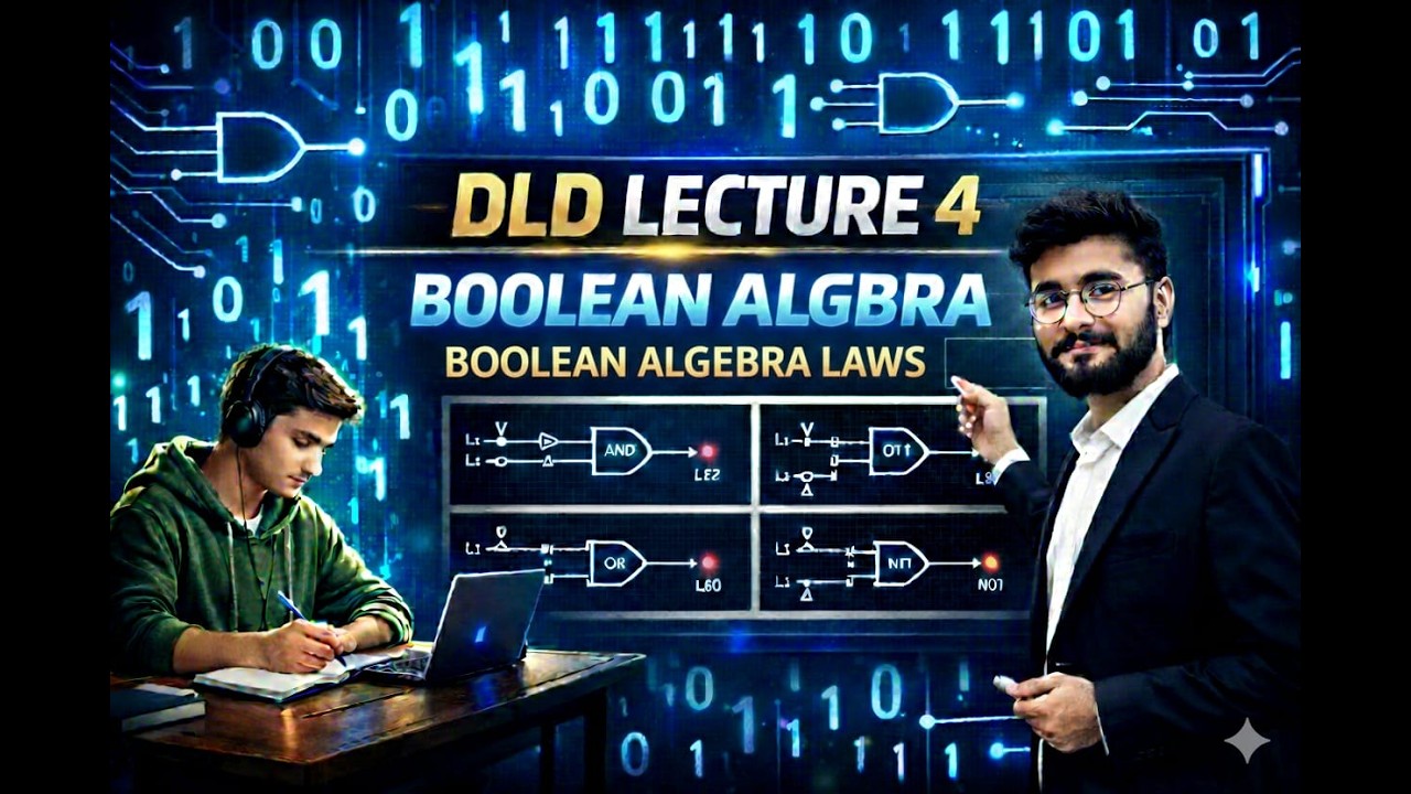 Lecture 4 | Boolean Algebra Rules with Examples | Boolean Expressions ...