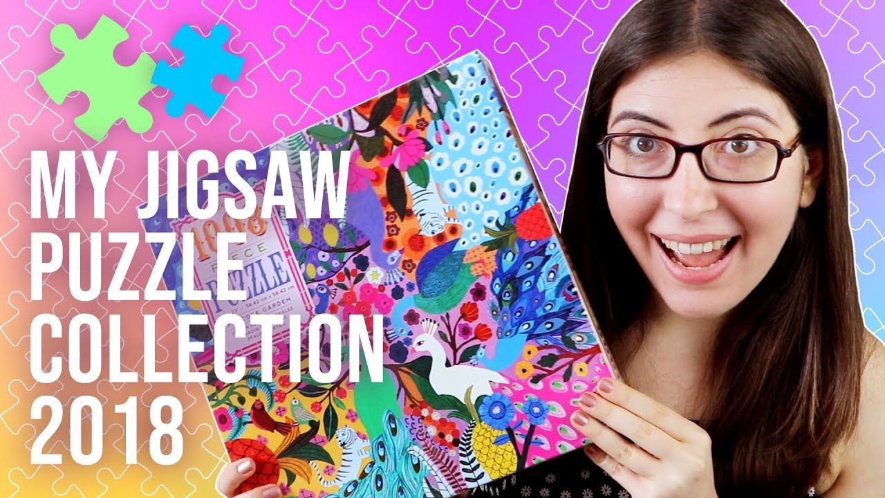 My UPDATED Jigsaw Puzzle Collection 2018 - YouTube