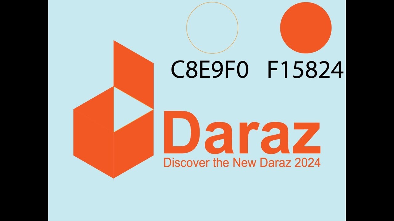 How to make Daraz Logo Design | in Illustrator cc | Tutorial Bangla ...