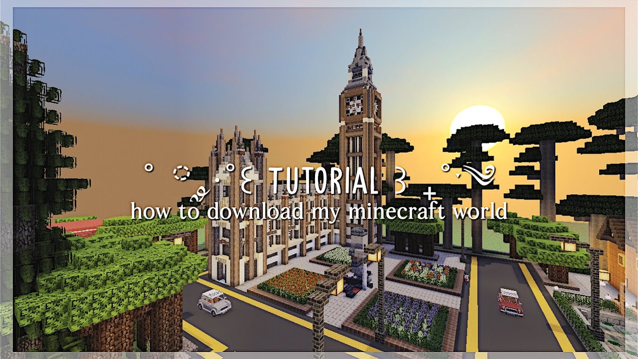 TUTORIAL how to download my map and run in your MCPE! 🌥️ - YouTube