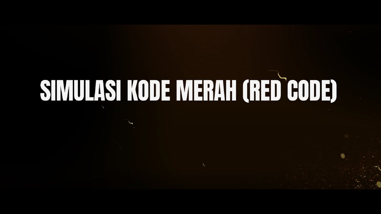 SIMULASI KODE RED RSKD PROVINSI MALUKU - YouTube