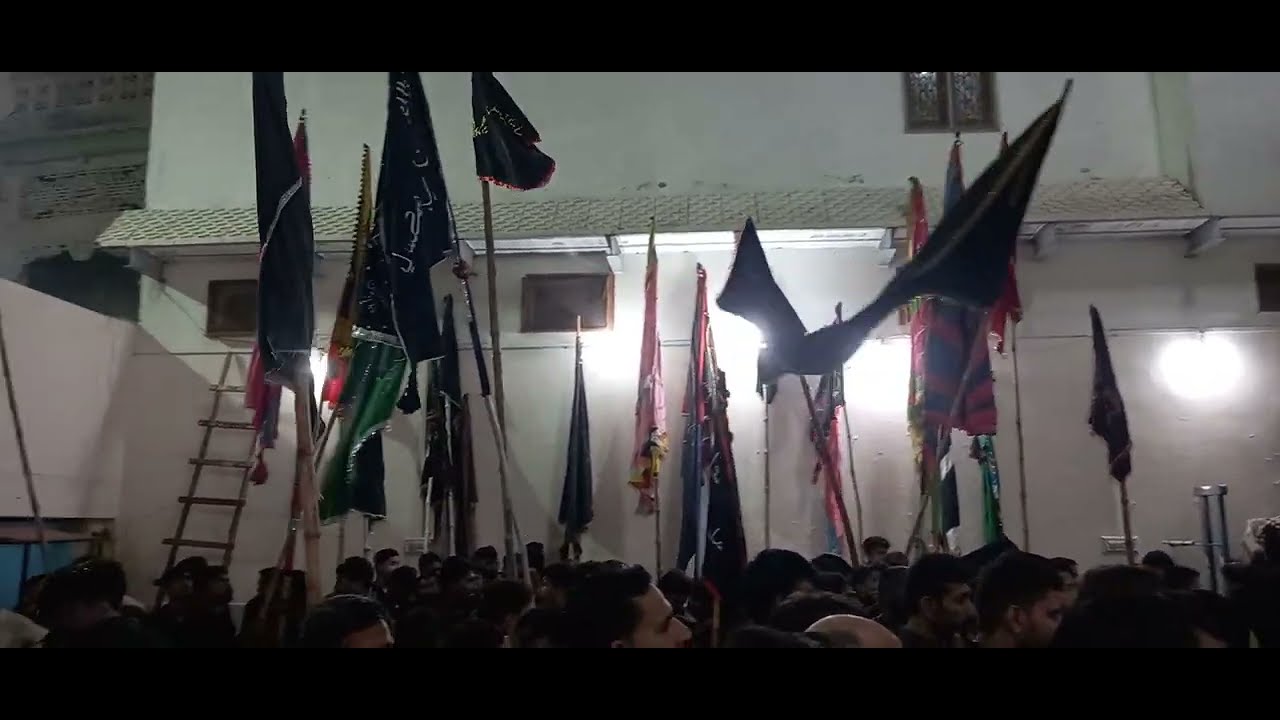 8 Muhrram Night Majlis Matam | Shikarpur Karbala | 2023 - YouTube