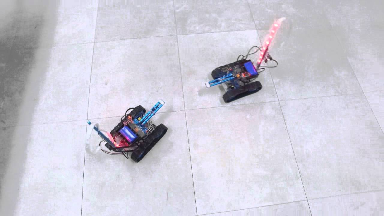 Infrared Fighting Tank - YouTube