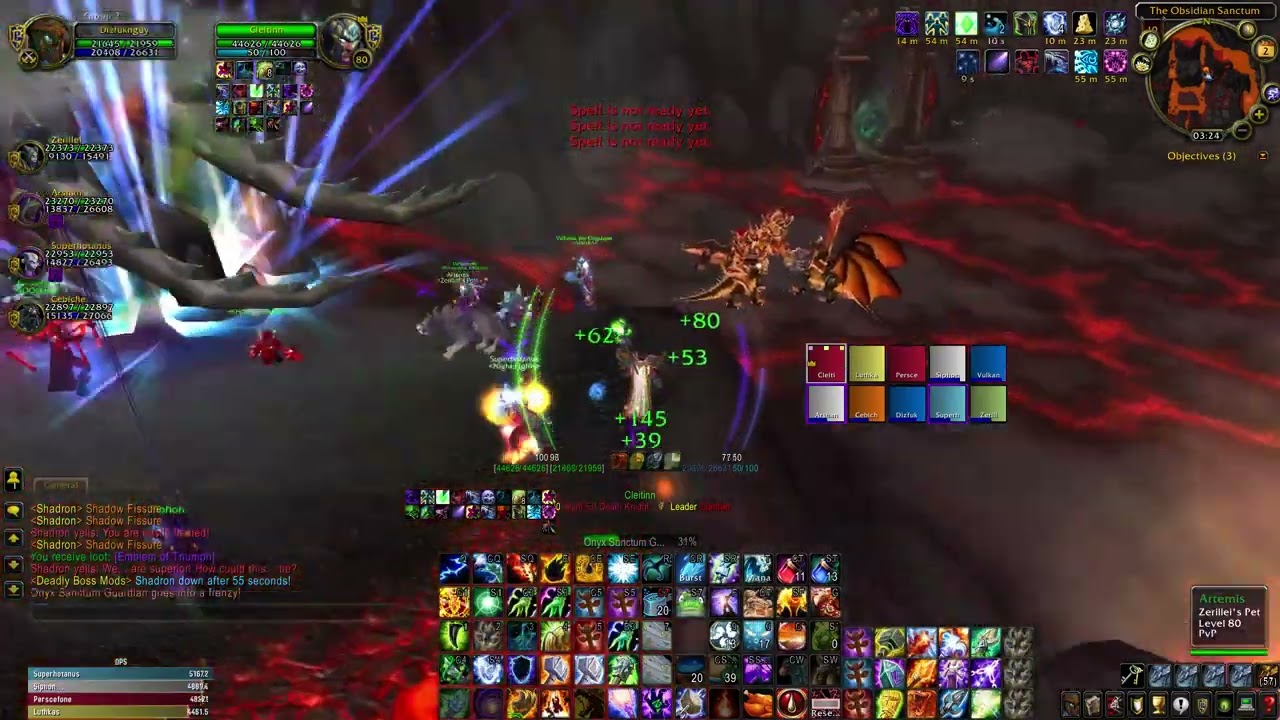 World of Warcraft | Obsidian Sanctum: Sartharion Must Die! Quest - YouTube