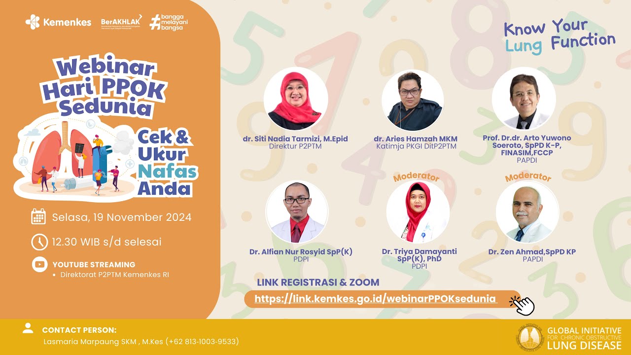 Webinar Hari PPOK Sedunia: Cek & Ukur Nafas Anda - YouTube