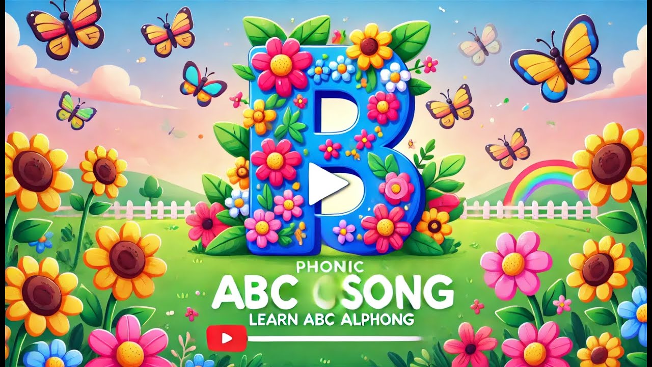 ABC phonic Song | learn ABC alphabets | ABC withflowers | kids | Count 1 to 10 | FunwithABC ...