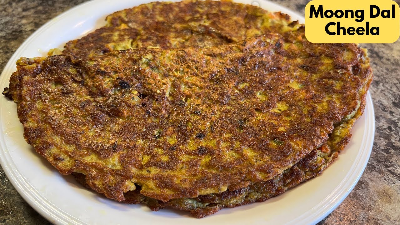 Healthy Breakfast With Moong Dal Cheela | Quick breakfast Recipe | Home ...