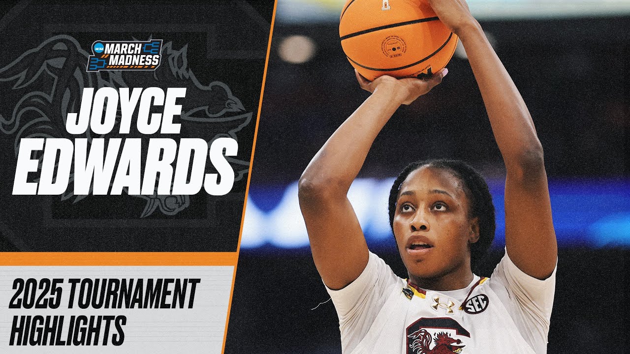 Joyce Edwards 2025 NCAA tournament highlights - YouTube