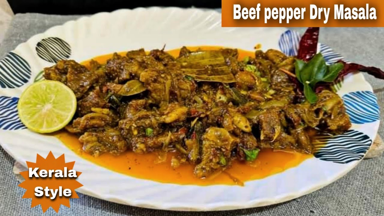 Best Beef pepper masala ever||Kerala style Beef recipe|How to make beef ...