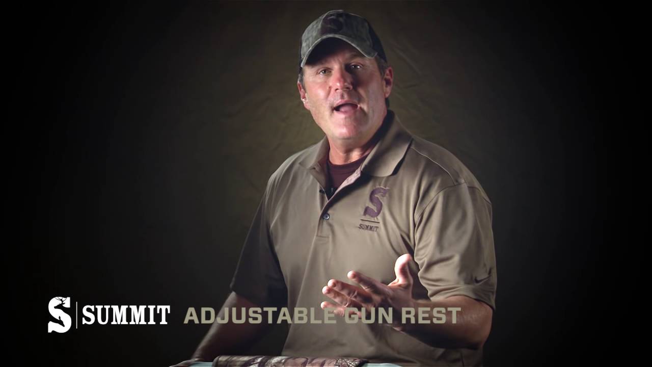 Summit Adjustable Gun Rest | Product Video | Clean - YouTube