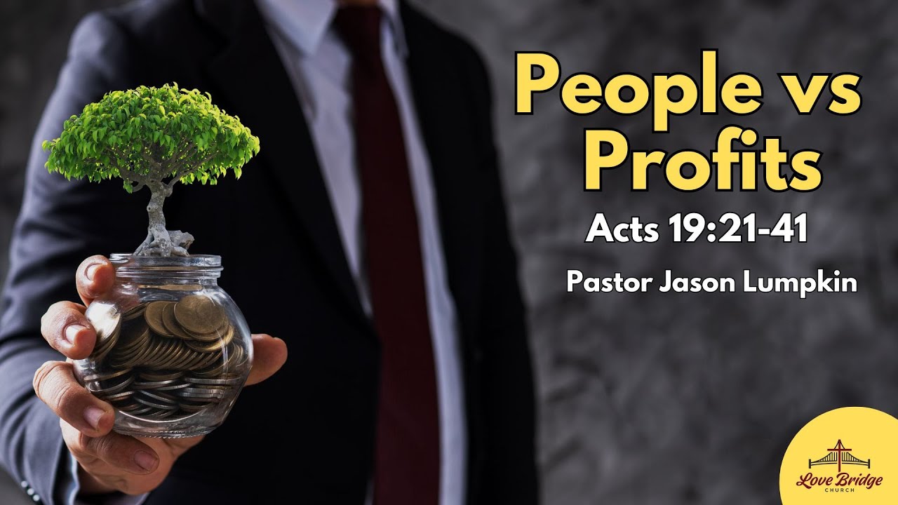 People vs Profit | Pastor Jason Lumpkin (Sermon Only) - YouTube