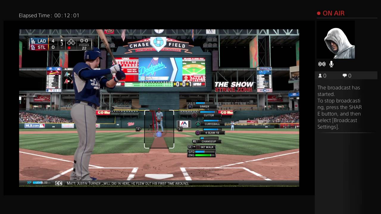 Mlb the show gameplay u have to click this - YouTube