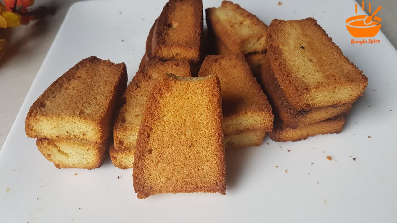 Bakery Style crispy Dry Cake Biscuit || Home Made Dry Cake - YouTube