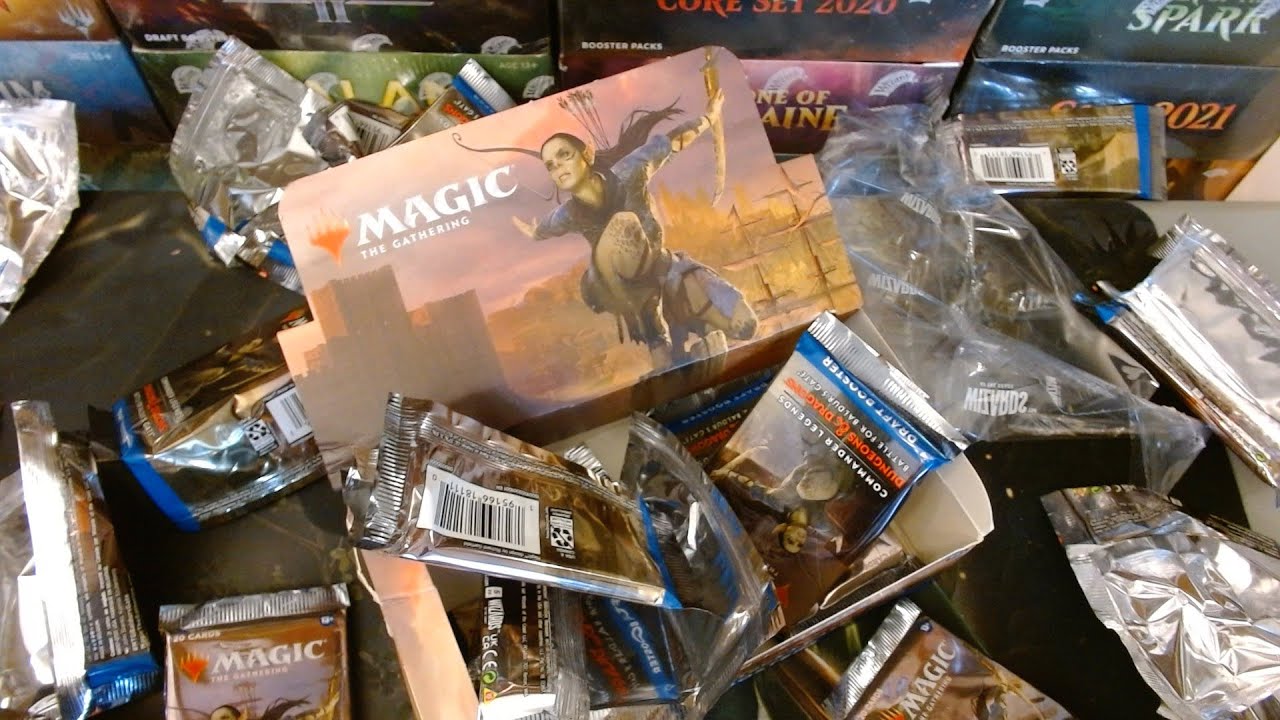 MTG - Baldur's Gate Draft box #2 - YouTube