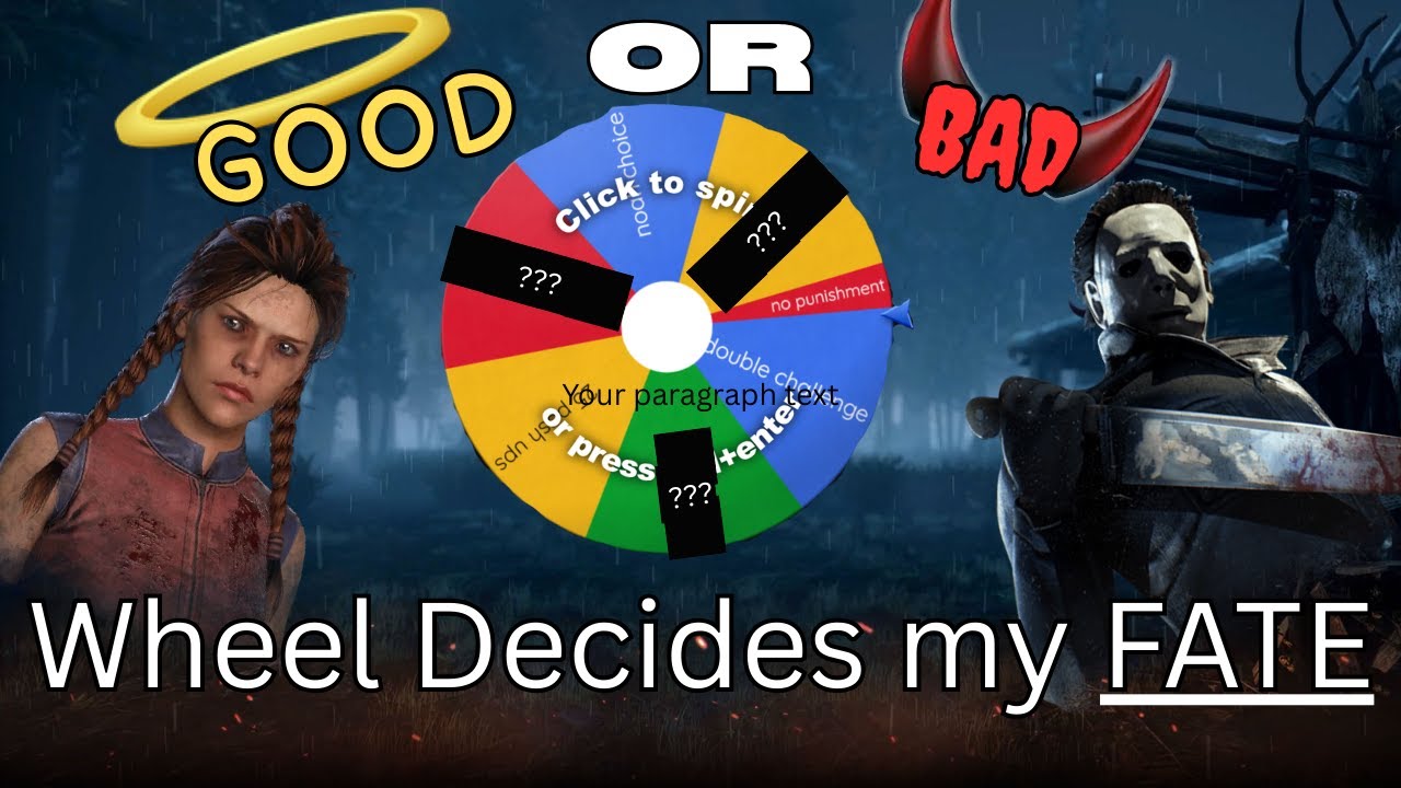 The WHEEL decides my FATE (Dead by Daylight) ft. NOH - YouTube