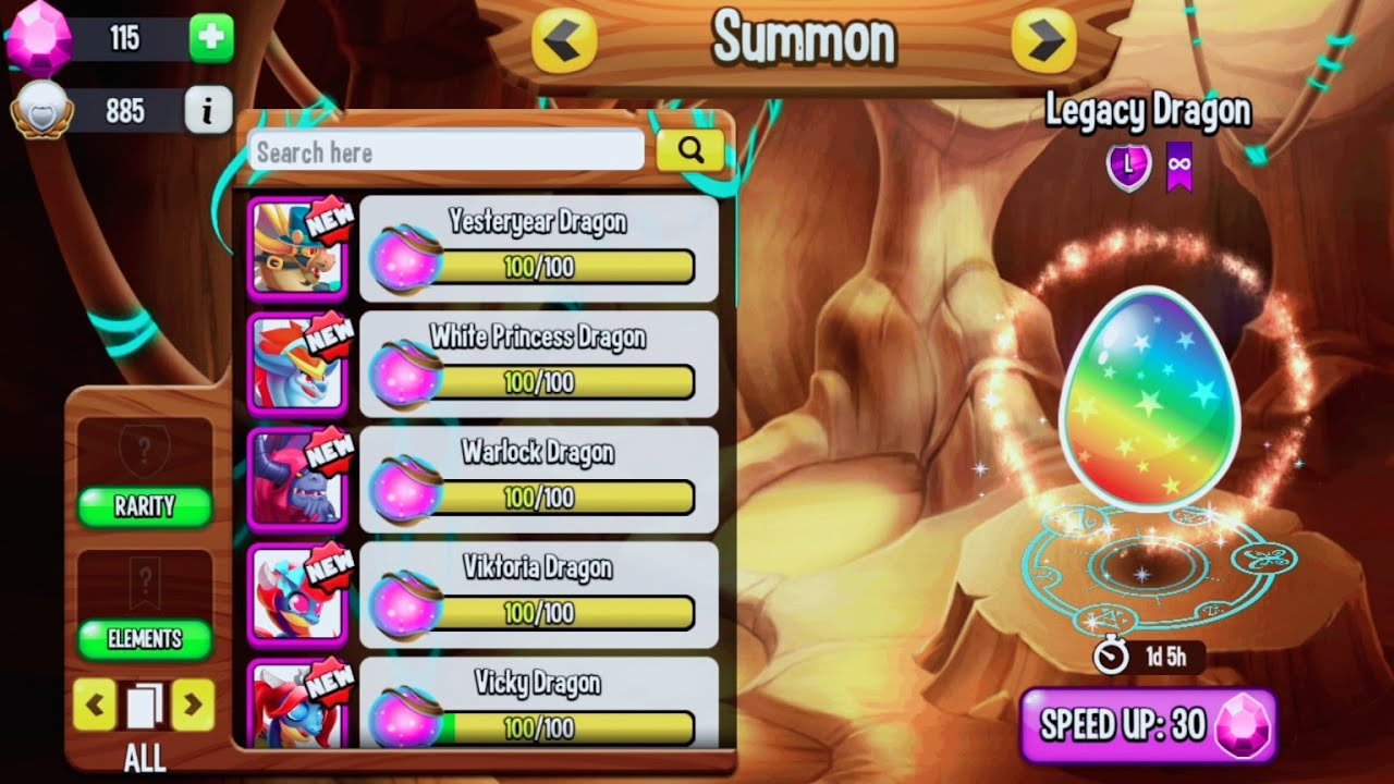 How to get legacy dragon without breeding in dragon city#happyhours# ...