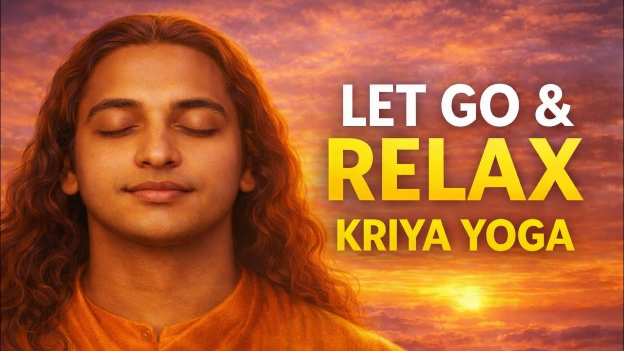10 MIN KRIYA YOGA LET GO, RELAX & JUST BE — GUIDED MEDITATION - YouTube