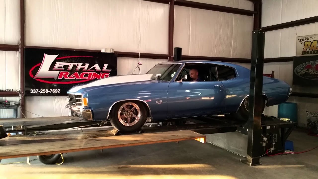 Lethal Racing 416ci LS3 CHEVELLE - YouTube