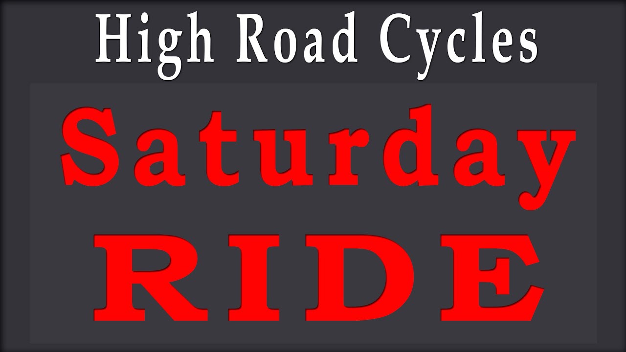 High Road Cycles Saturday Morning Shop Ride - YouTube