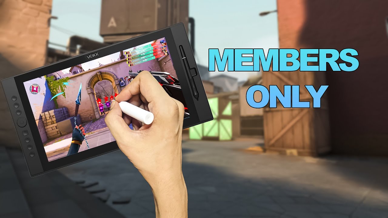 🔴MEMBERS ONLY LIVE STREAM | Drawing Tablet VALORANT GAMEPLAY - YouTube