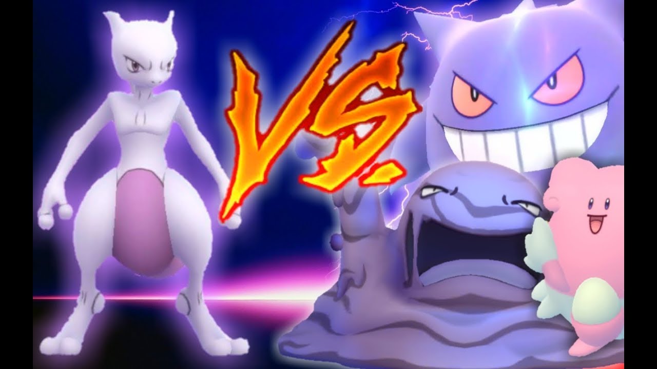 MEWTWO VS GENGAR & MUK RAIDS + BLISSEY IN POKEMON GO | TESTING PSYCHIC ...