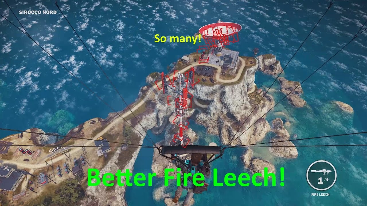 Better Fire Leech - Just Cause 3 Mod Showcase - YouTube