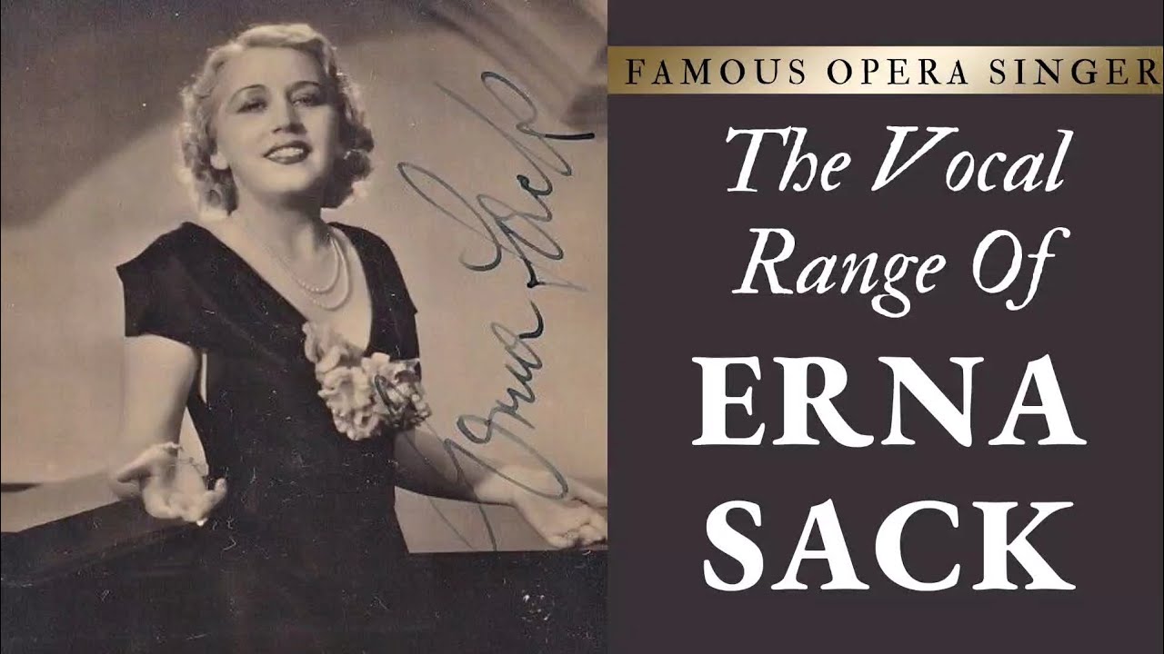Erna Sack's Full Vocal Range (G#3-C7) - YouTube