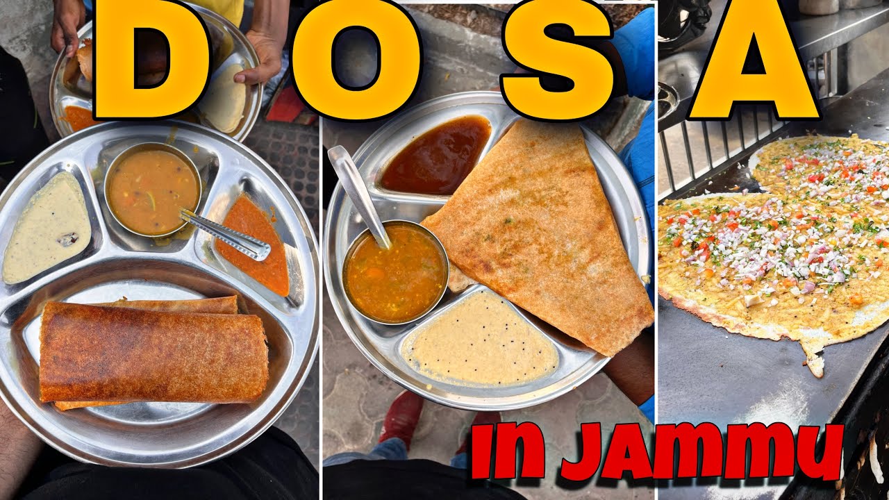 Best Masala Dosa in NORTH INDIA || Top 03 Places to have MASALA DOSA ...