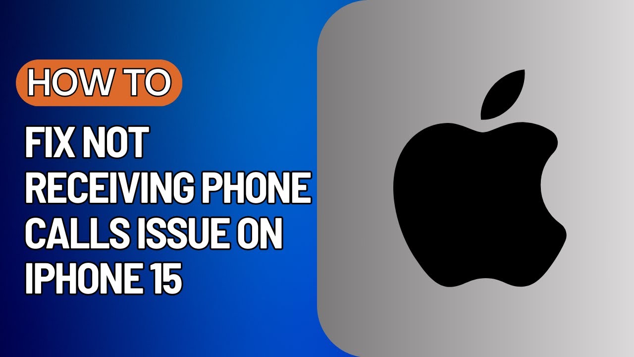 How to Fix Not Receiving Phone Calls Issue On iPhone - YouTube