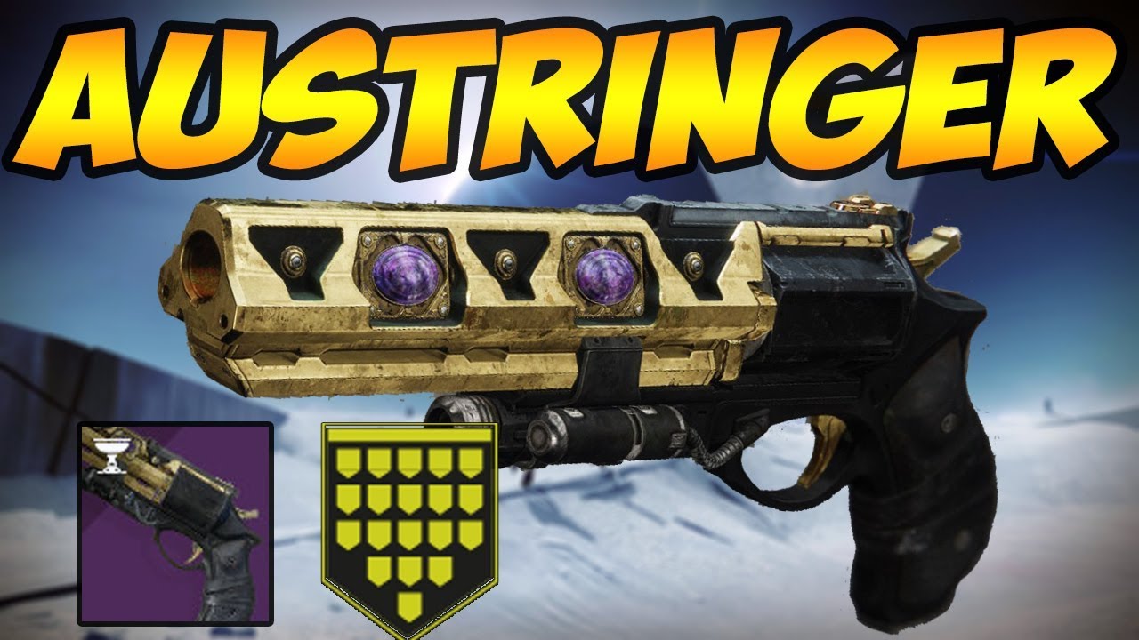 Destiny 2: THE BEST NEW HAND CANNON!! | Austringer PVP Gameplay Review ...