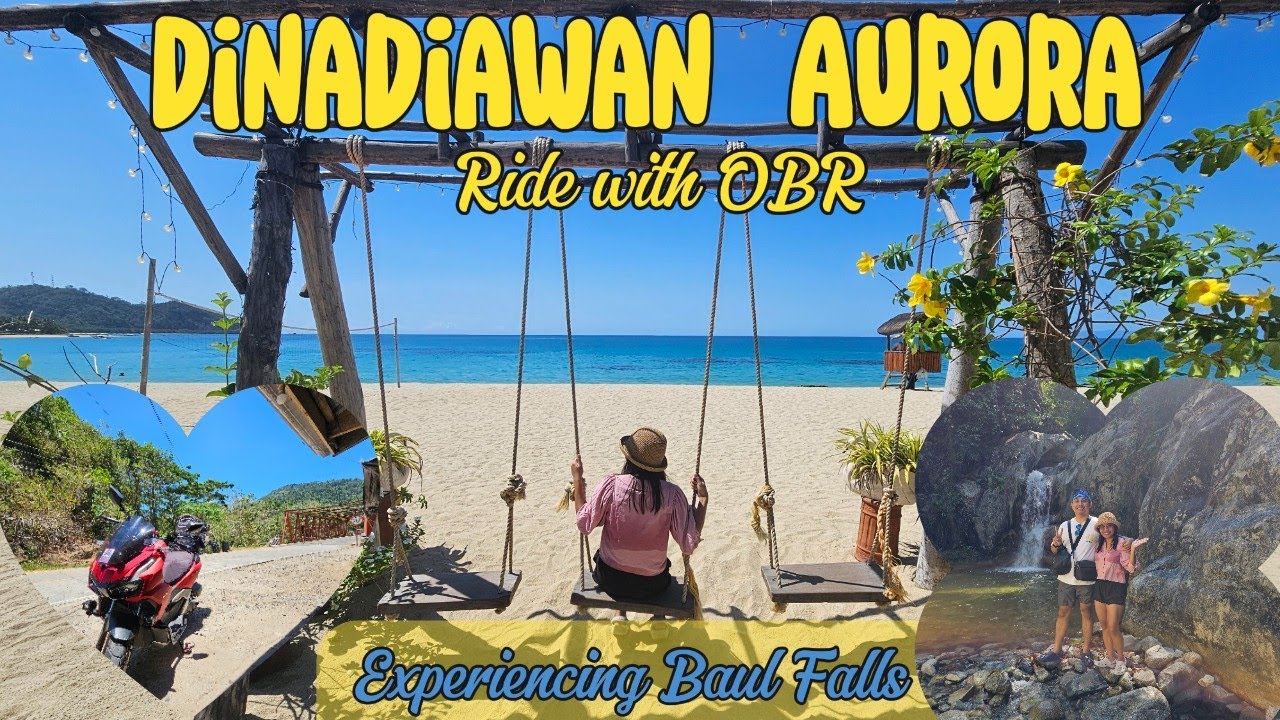 EP016 - Rides, White sand beach and Baul falls in Dinadiawan, Aurora ...