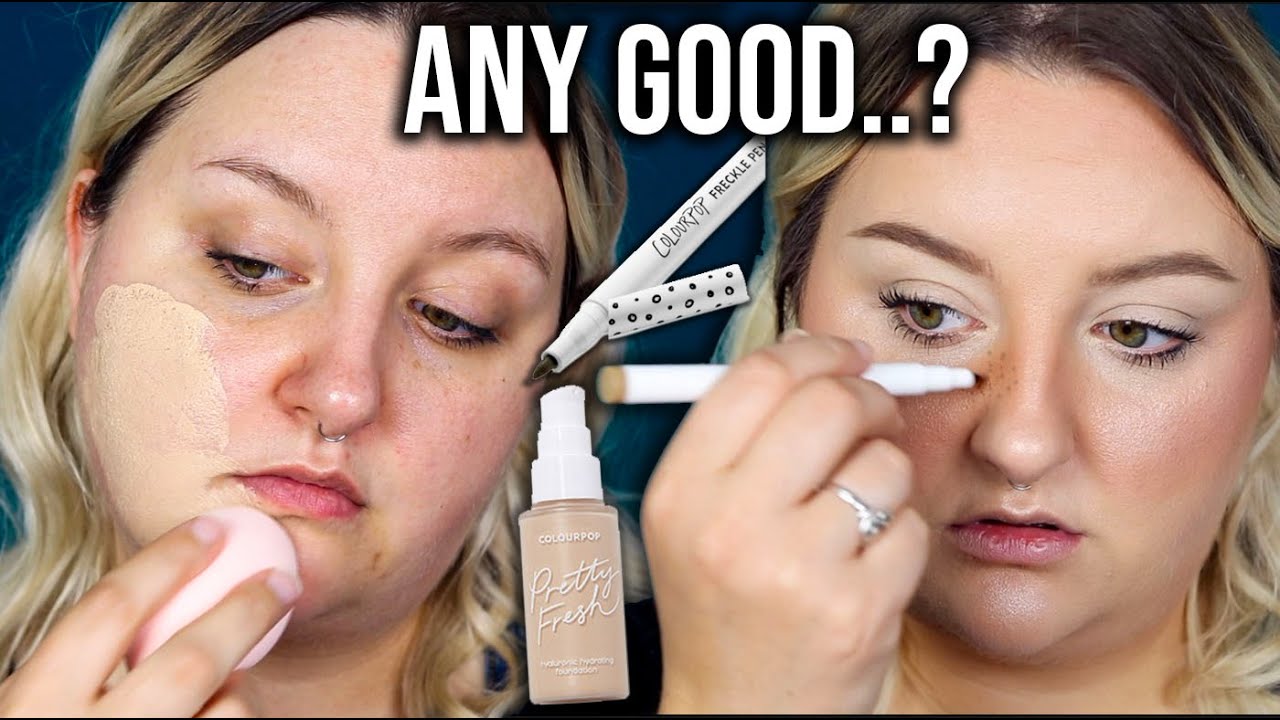 ANY GOOD??.. | TESTING THE NEW COLOURPOP PRETTY FRESH HYALURONIC ...
