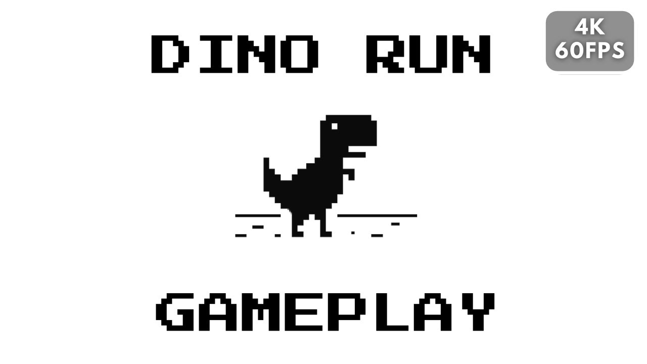 TREX DINO RUN Gameplay 【4K 60FPS】No Commentary - YouTube