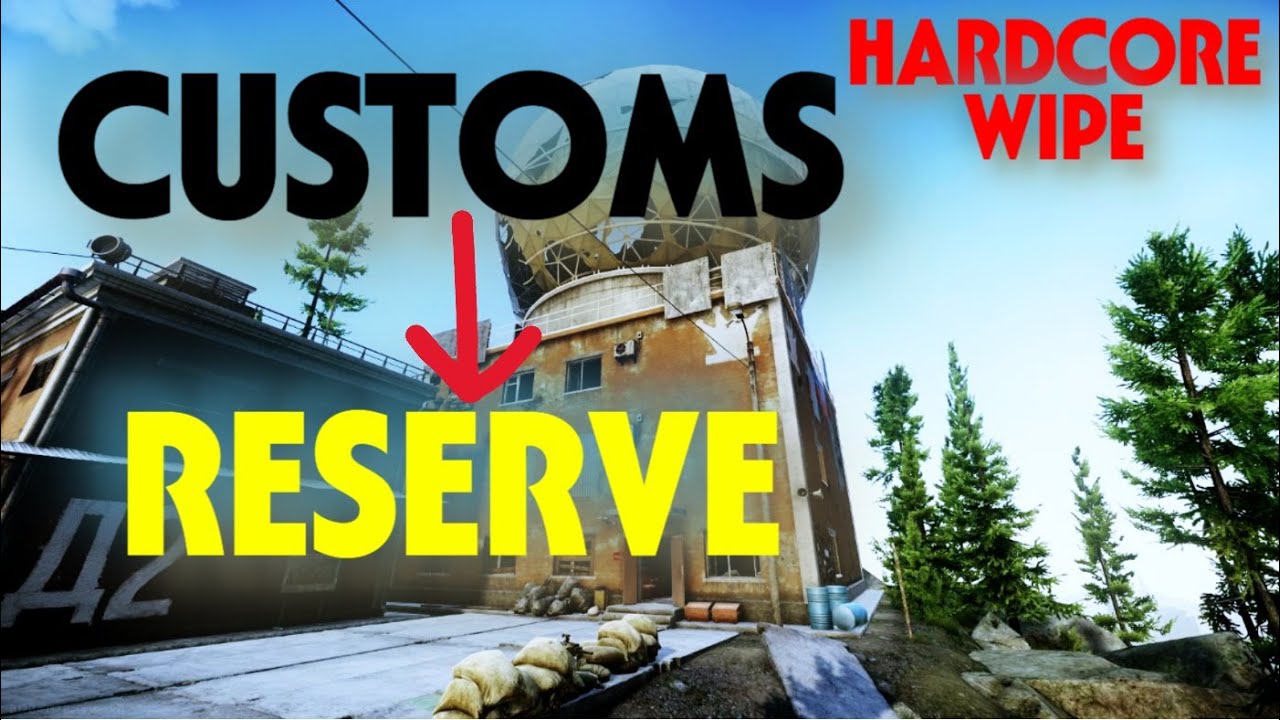 Customs to Reserve Transit - Hardcore Wipe Tarkov - YouTube