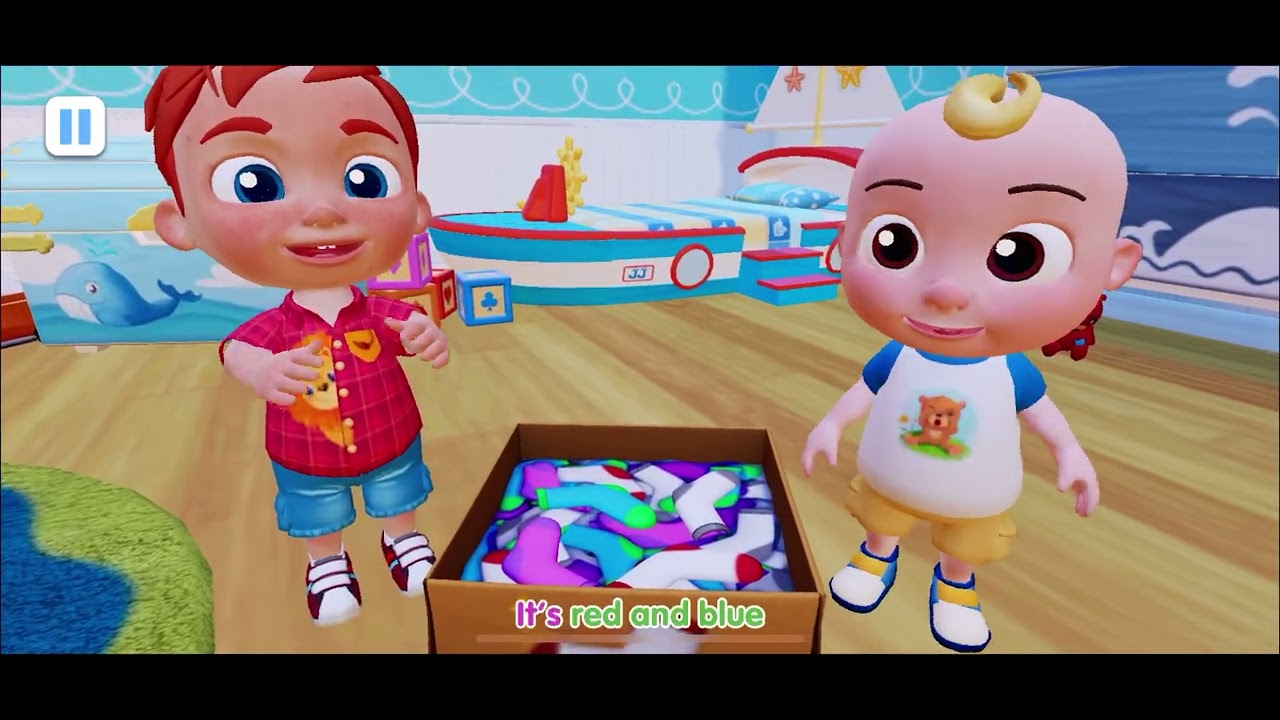 CoComelon the socks song - YouTube