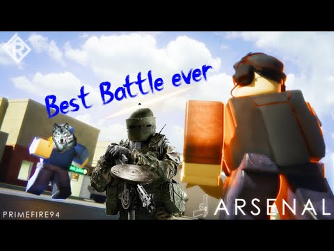 Arsenal Really Epic Battle Roblox - YouTube