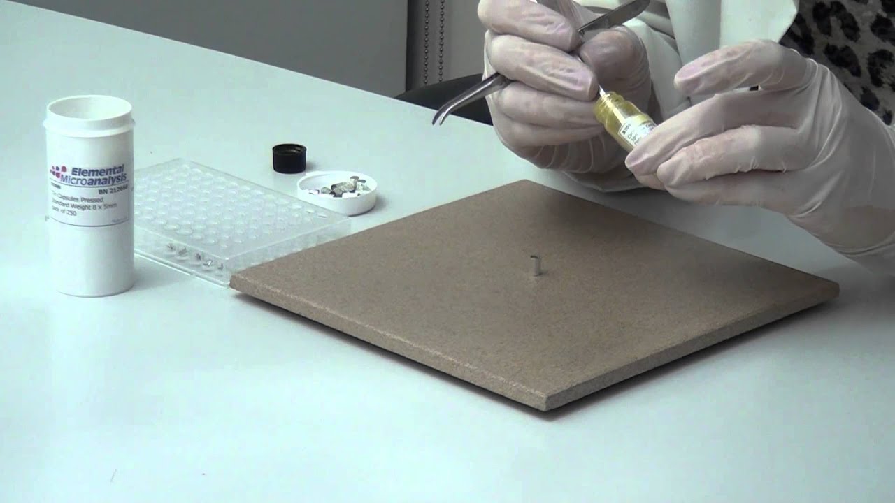How to prepare a solid sample (Solid Sample Preparation) - YouTube