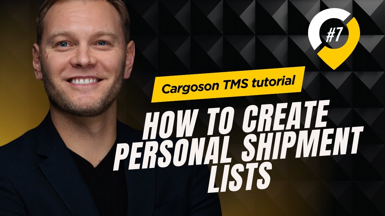 How to Create Personal Shipment Lists - YouTube