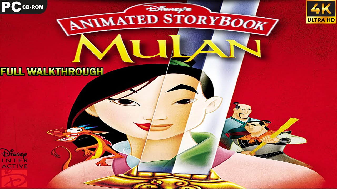 Disney's Mulan : Animated Storybook [PC] - Full Walkthrough - 4k UHD ...