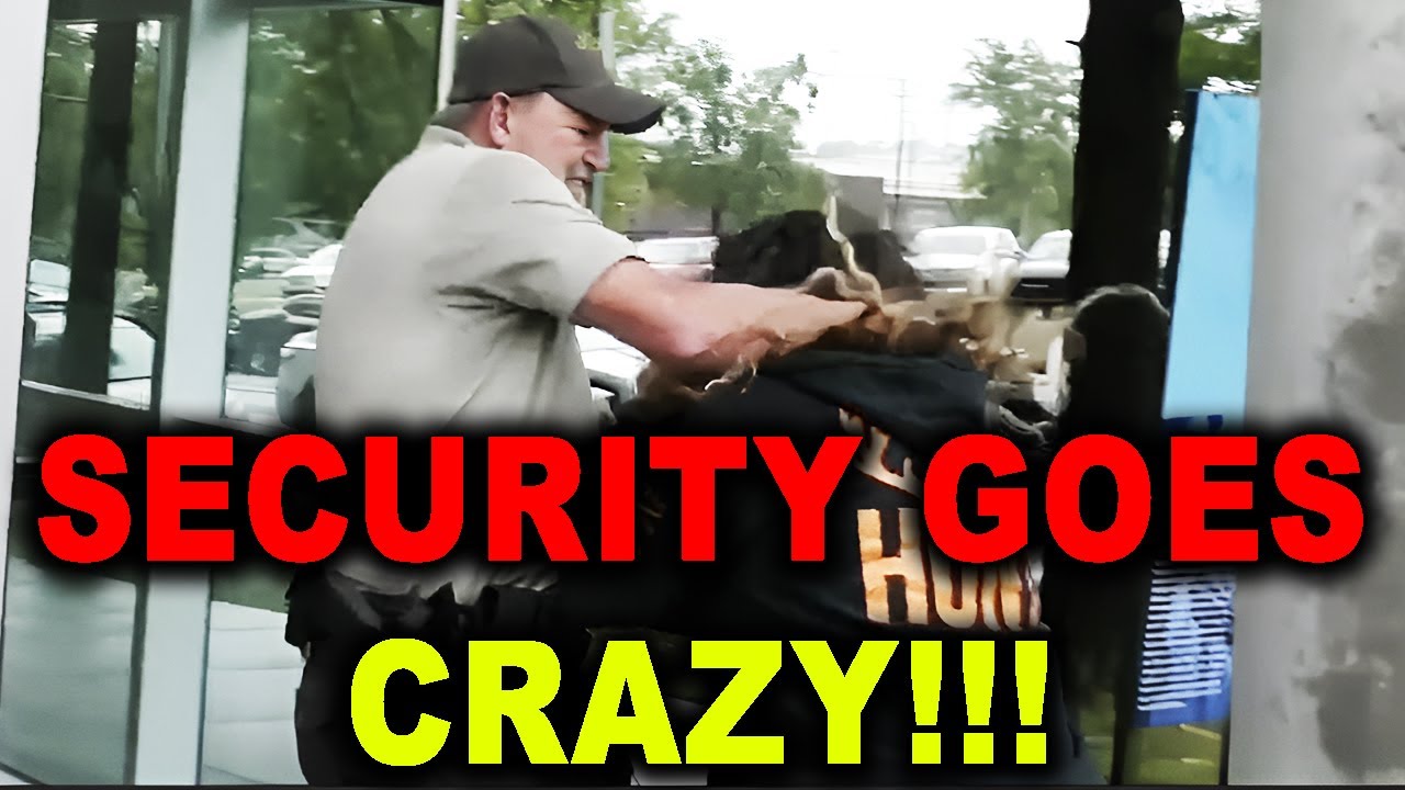 Georgia Security Guard ATTACKS Auditor for Filming! - YouTube