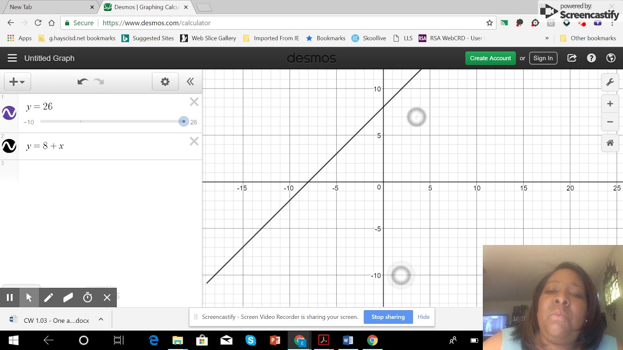 Solving One Step Equations With Desmos YouTube Solving One Step Equations With Desmos YouTube