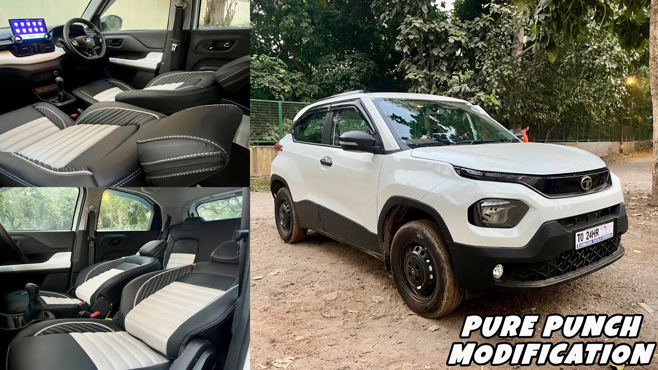 Tata Punch 2025 Modification Punch Base Model Modified Tata Punch ...