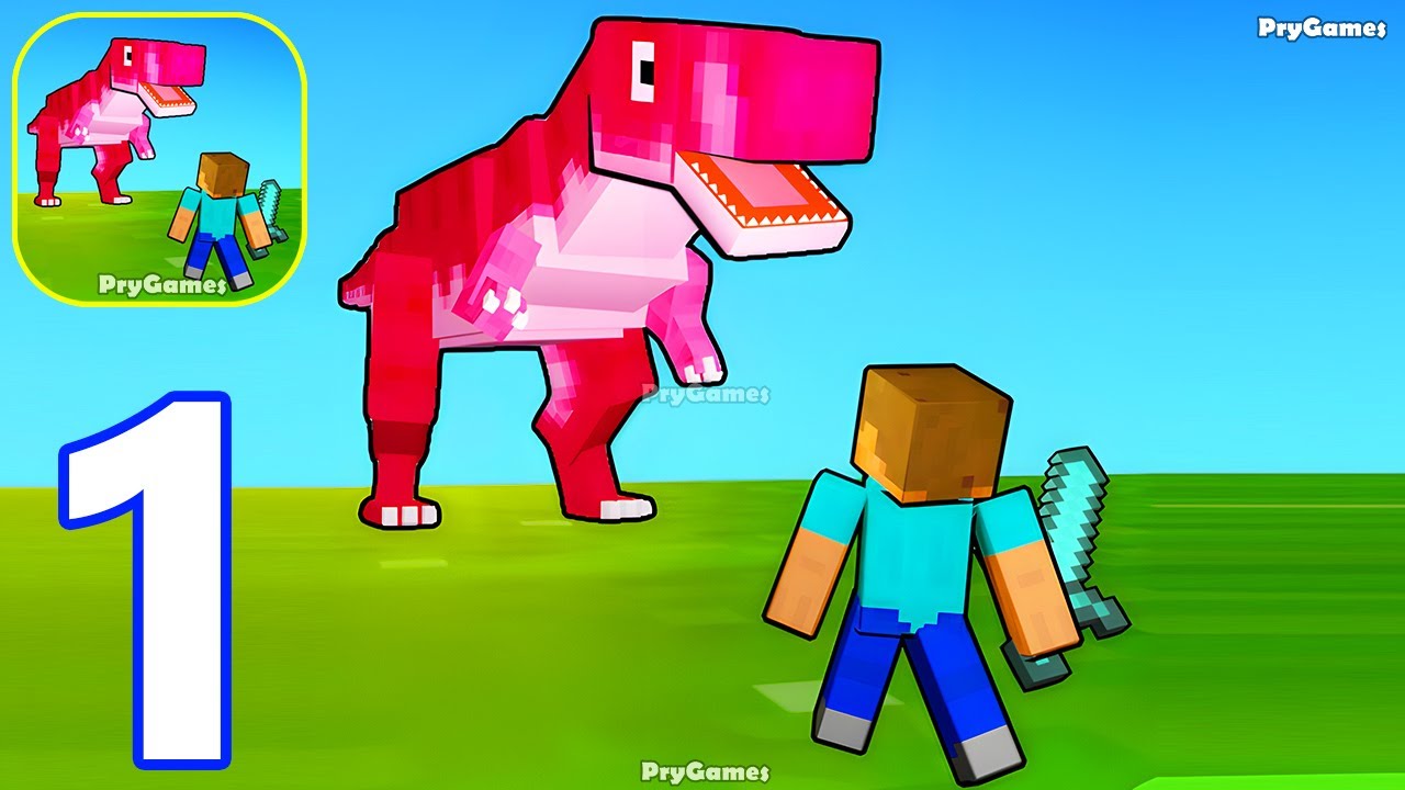 Craft Battle: Card Fight - Gameplay Walkthrough Part 1 Dino Craft Merge ...