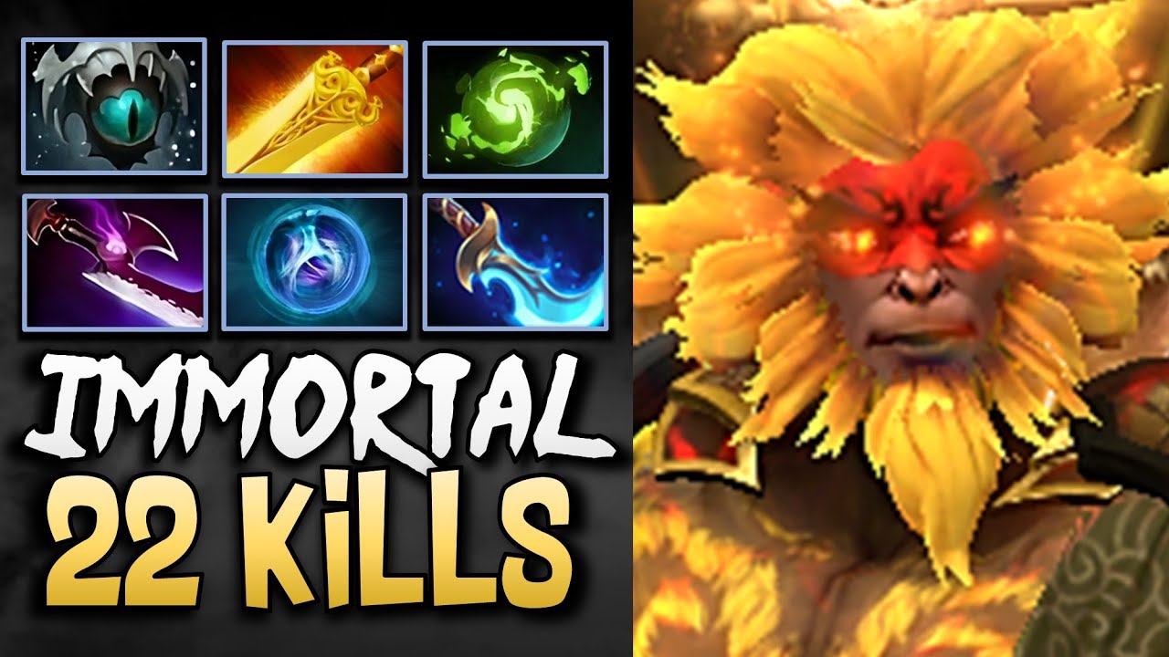 Monkey King Dota 2 7.35 with 22 Kills and 1000 GPM - Dota Gameplay - YouTube