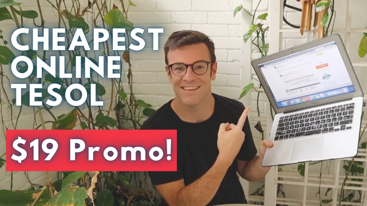 How To Get a $19 Online TESOL Certification to Teach English Online ...