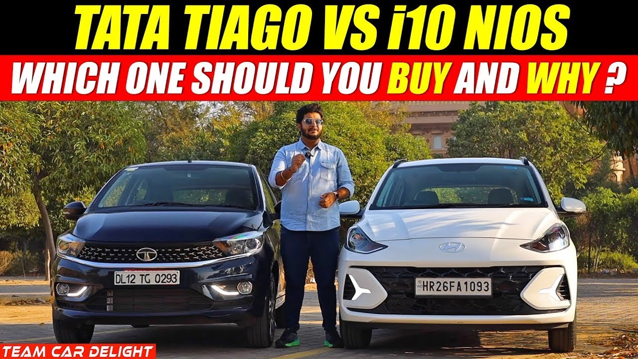 Tata Tiago vs Hyundai Grand i10 NIOS - Comfort, Drive & More Compared ...